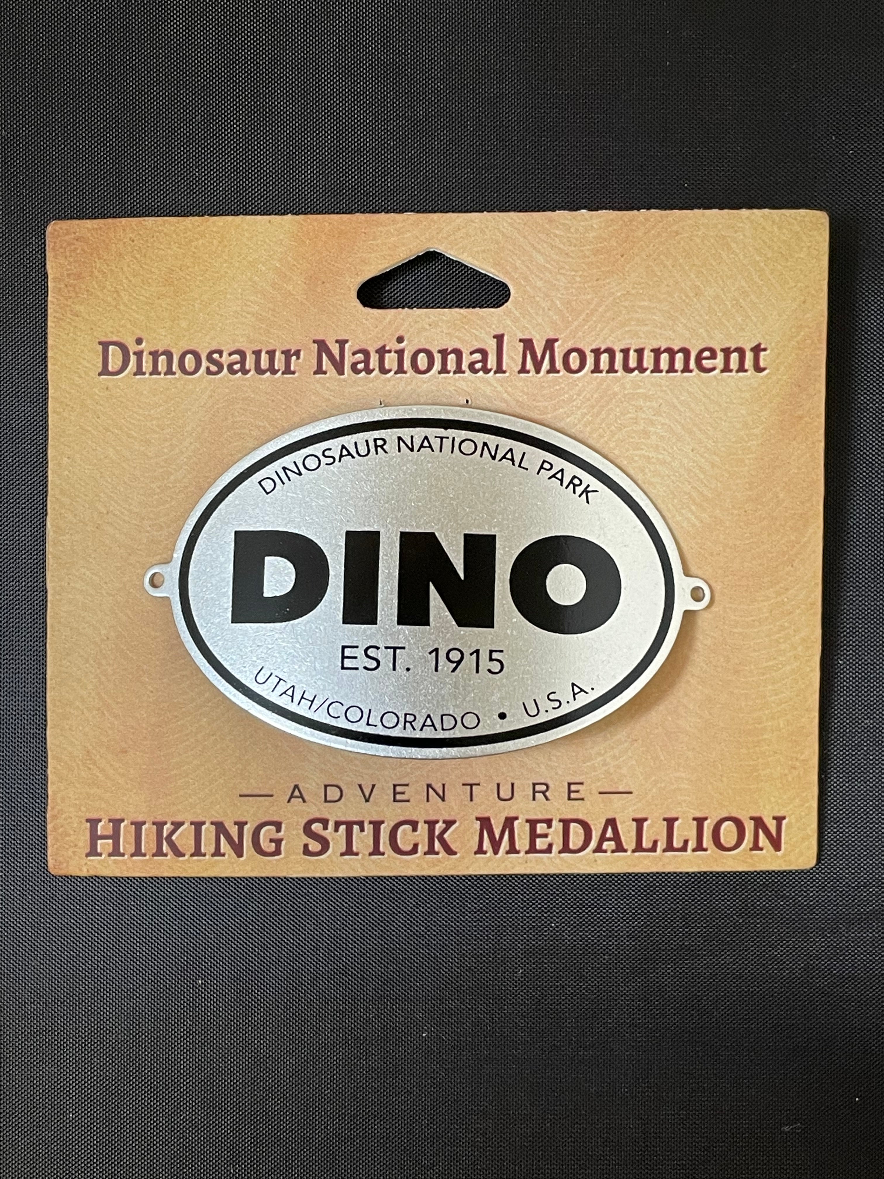 Walking Stick Medallion - Oval DINO – DinosaurForever